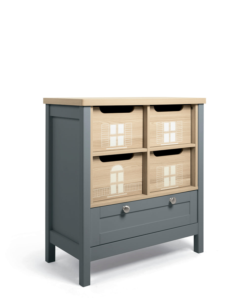 Harwell Nursery Storage - Grey/Natural – Mamas & Papas Philippines